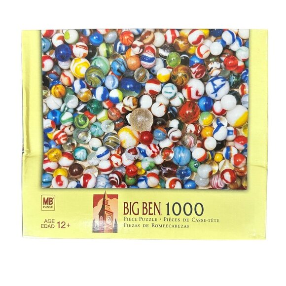 Big Ben | Games | Big Ben 00 Piece Jigsaw Puzzle Marble Themed | Poshmark